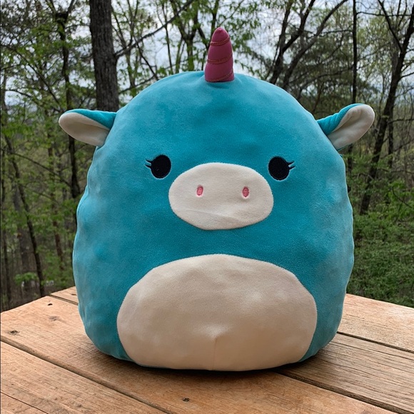Kellytoy | Toys | Squishmallow Kellytoy 6 Ace The Turquoise Unicorn ...